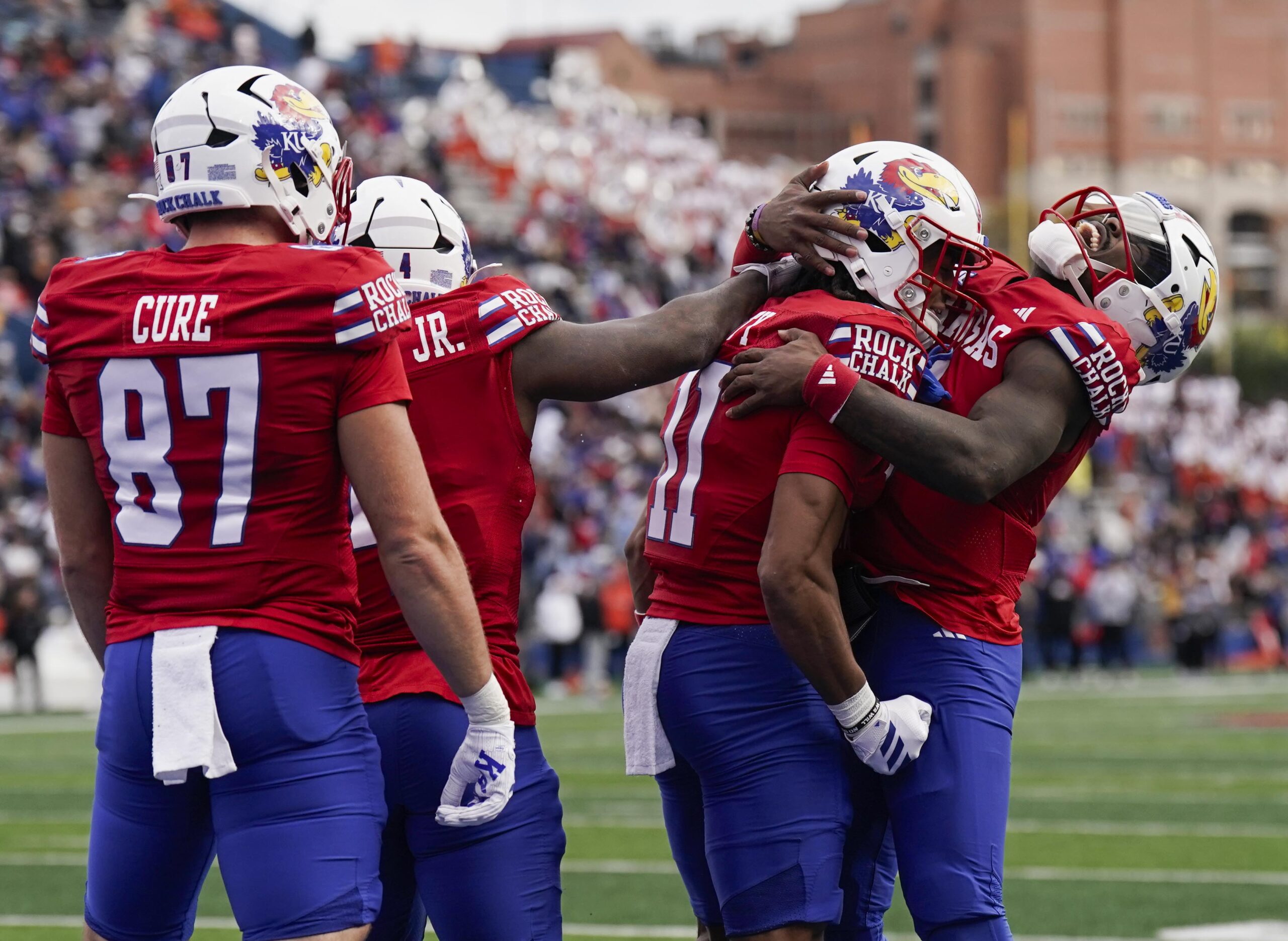 Canty grateful for long-awaited first KU touchdown | News, Sports, Jobs ...